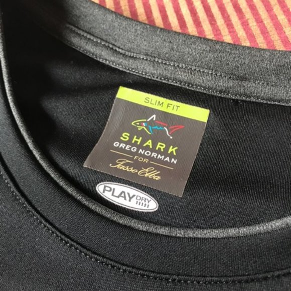 Greg Norman Collection | Shirts | Greg Norman Shark Dry Fit Tshirt ...